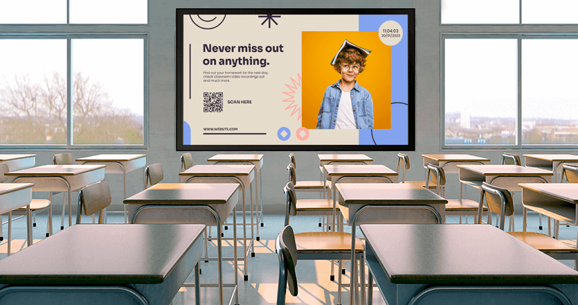 LED displays used in the education industry.-MuenLed