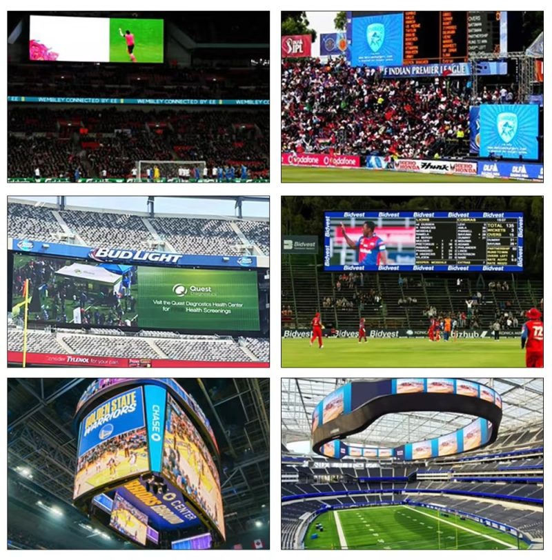 Stadium LED screens can provide crystal clear displays for every fan ...